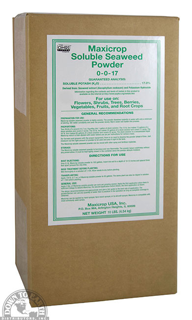 Maxicrop Powder 10lb Bag | Down to Earth Distributors Inc.