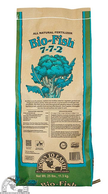 Bio-fish 7-7-2 25lb | Down to Earth Distributors Inc.