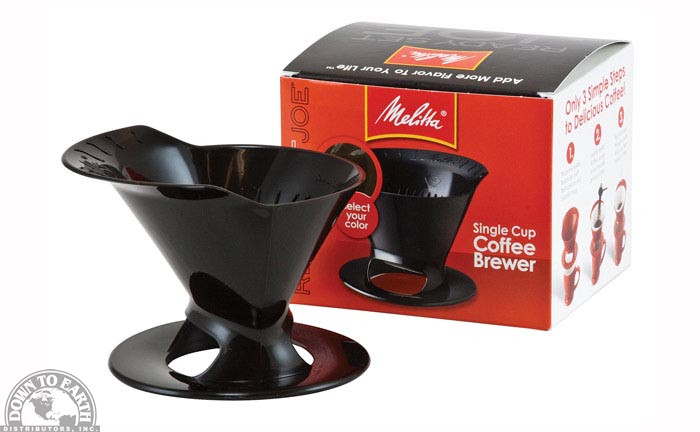 Melitta Filter Cone Black | Down to Earth Distributors Inc.