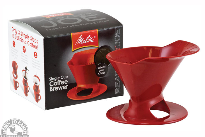 Melitta Filter Cone Red | Down to Earth Distributors Inc.