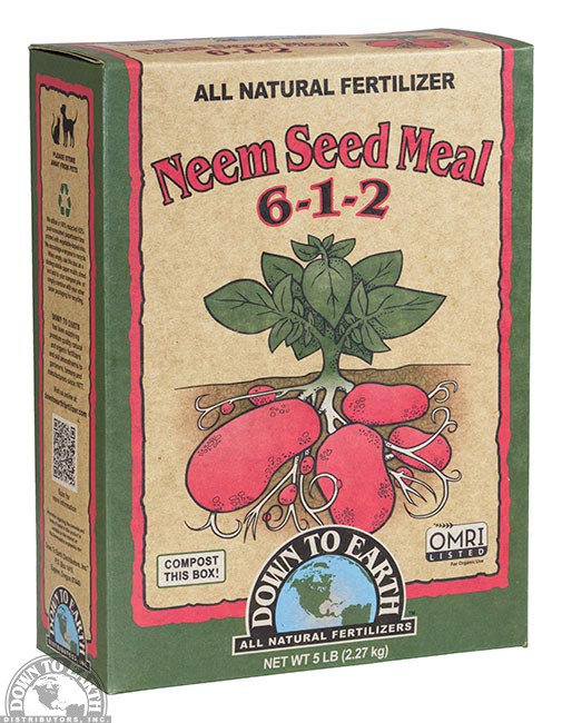 Neem Seed Meal 6-1-2 5lb | Down to Earth Distributors Inc.
