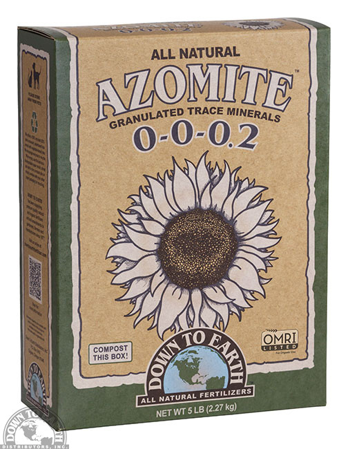 Azomite Granulated 5lb | Down to Earth Distributors Inc.