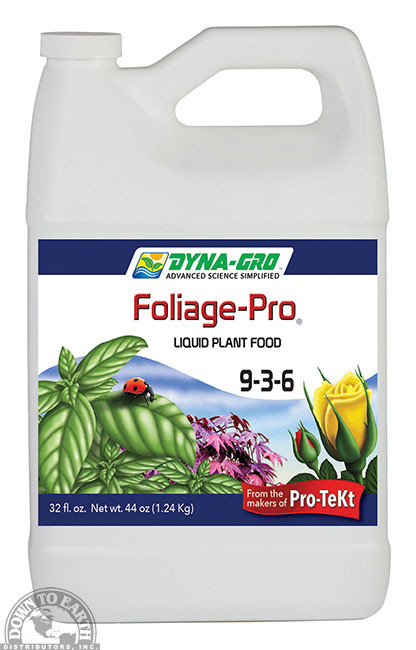 Dyna gro Foliage pro 9 3 6 8oz Down To Earth Distributors Inc dyna-gro-foliage-pro-9-3-6-8oz-down-to-earth-distributors-inc