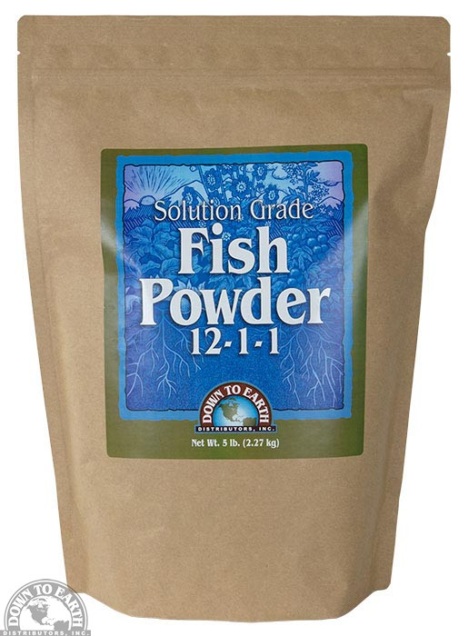 Fish Powder 12-1-1 5lb | Down to Earth Distributors Inc.