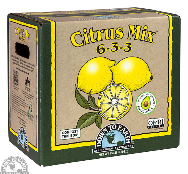 Citrus Mix 6-3-3 15lb | Down to Earth Distributors Inc.