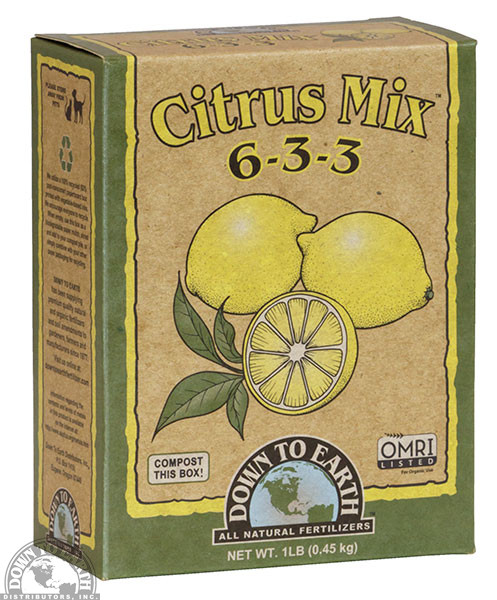 Citrus Mix 6-3-3 Mini 1 Lb | Down to Earth Distributors Inc.