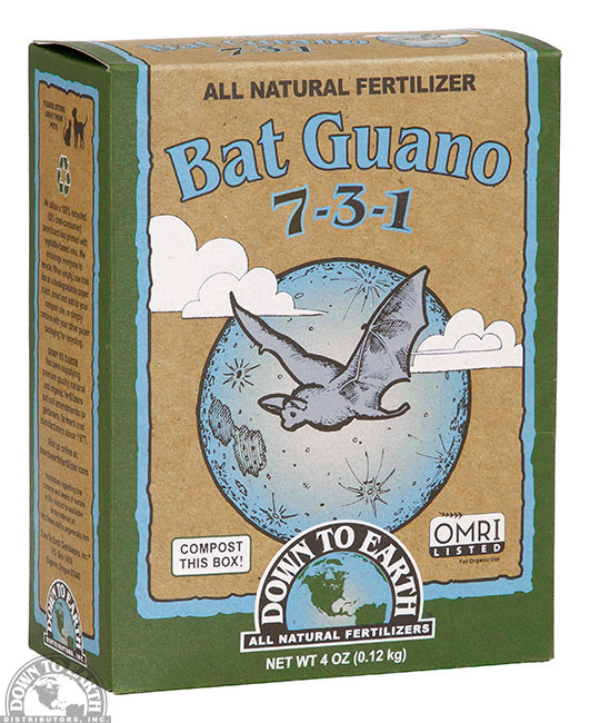 Bat Guano 7-3-1 Mini 0.25 Lb | Down to Earth Distributors Inc.