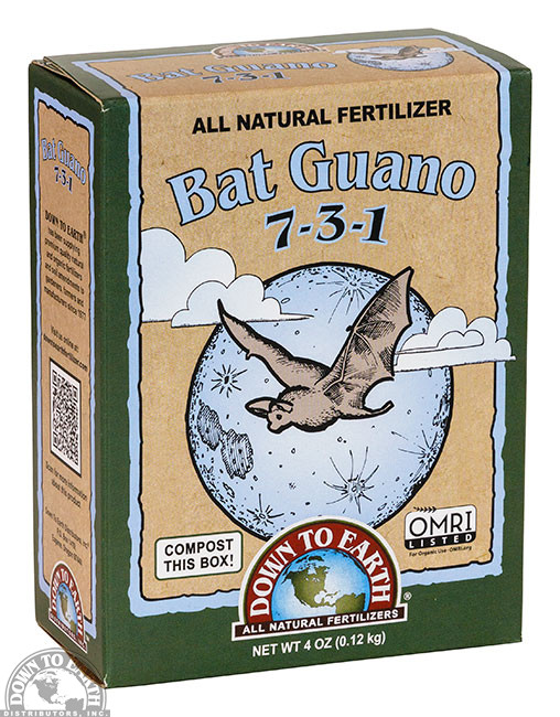 Bat Guano 7-3-1 Mini 0.25 Lb | Down to Earth Distributors Inc.
