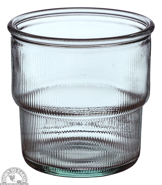 Stackable 10oz Glass | Down to Earth Distributors Inc.