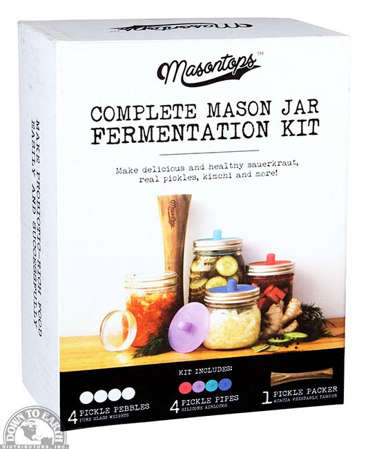 Mason Jar Fermentation Kit | Down to Earth Distributors Inc.