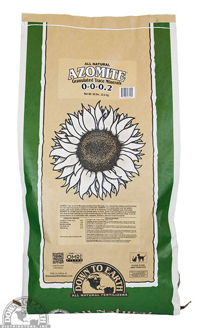 Azomite Granulated 50lb | Down to Earth Distributors Inc.