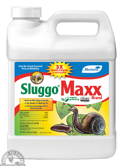 Sluggo Maxx 10 Lb | Down to Earth Distributors Inc.