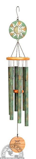 Wind Chime Sun 34" | Down to Earth Distributors Inc.