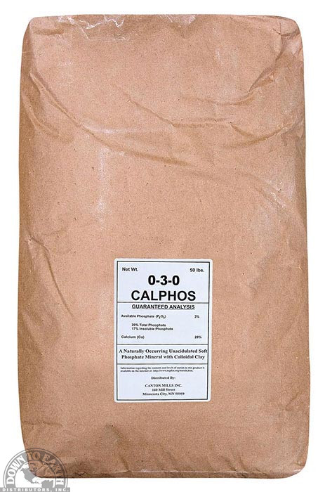 Calphos 0-3-0 Granular 50lb | Down to Earth Distributors Inc.
