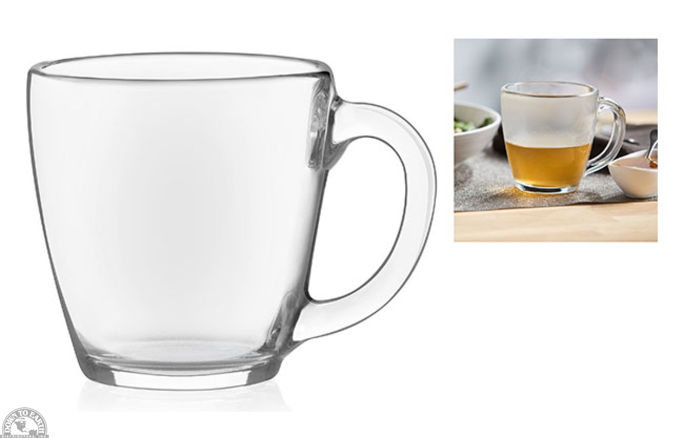 Tapered Mug 15.5oz | Down to Earth Distributors Inc.