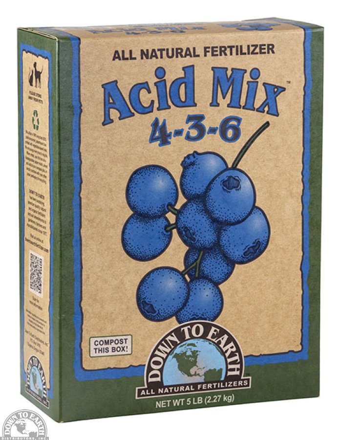 Acid Mix 4-3-6 5lb | Down to Earth Distributors Inc.
