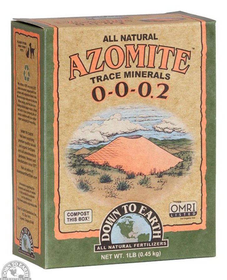 Azomite Powder Mini 1 Lb | Down to Earth Distributors Inc.